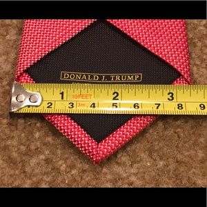 Donald Trump | Accessories | Donald J Trump Red White Geometric Luxury ...